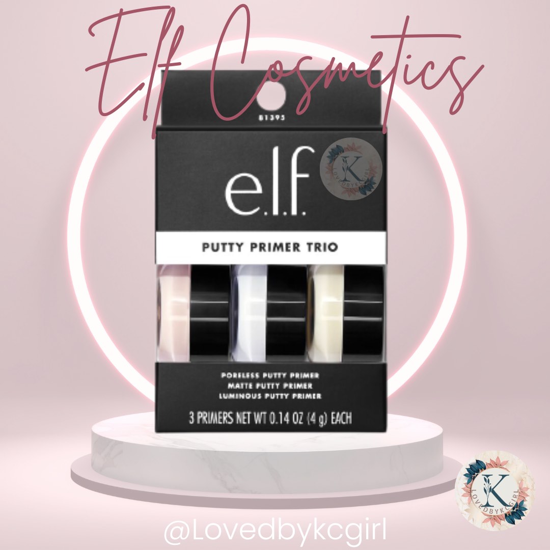 ELF Putty Primer Trio (Poreless, Matte, Luminous 4g/ea), Beauty ...