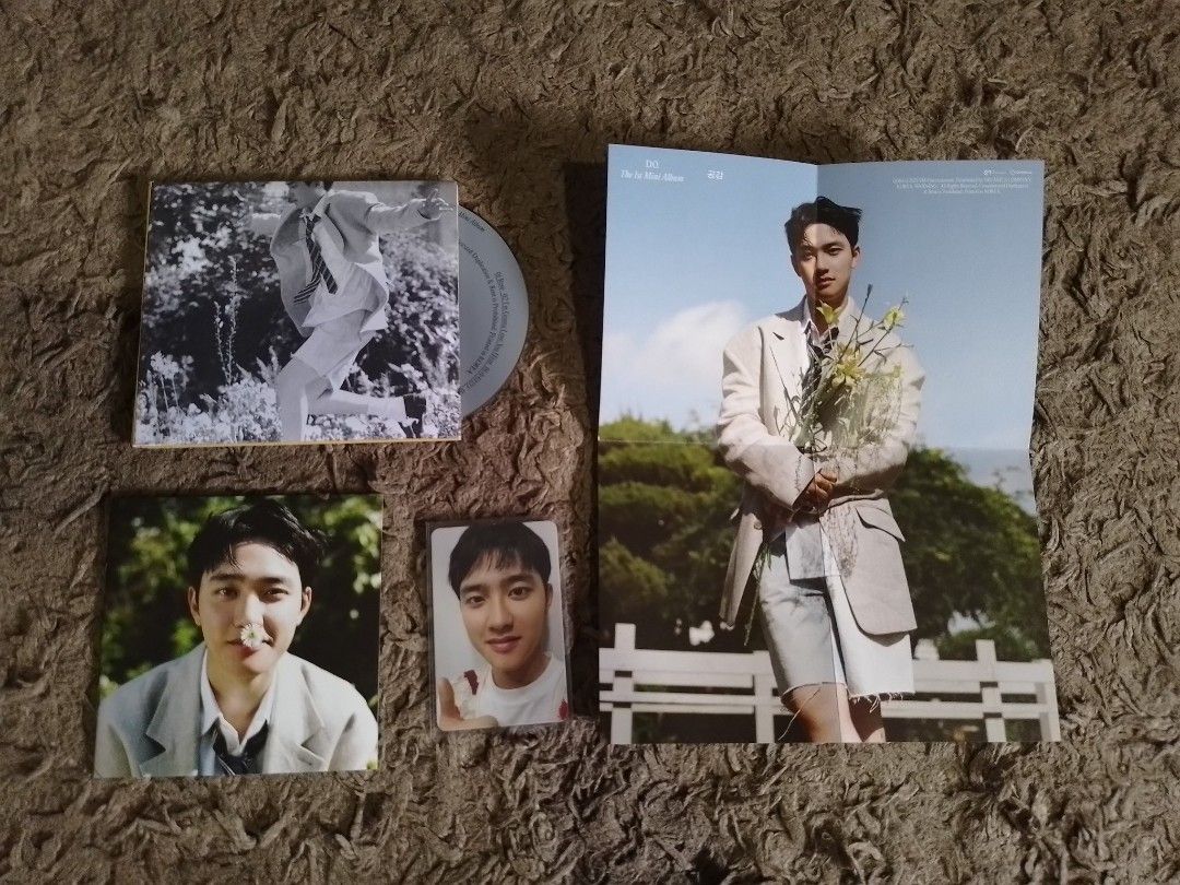 Empathy by Kyungsoo D.O. Unsealed (Sold as Set) with free POB Posters ...