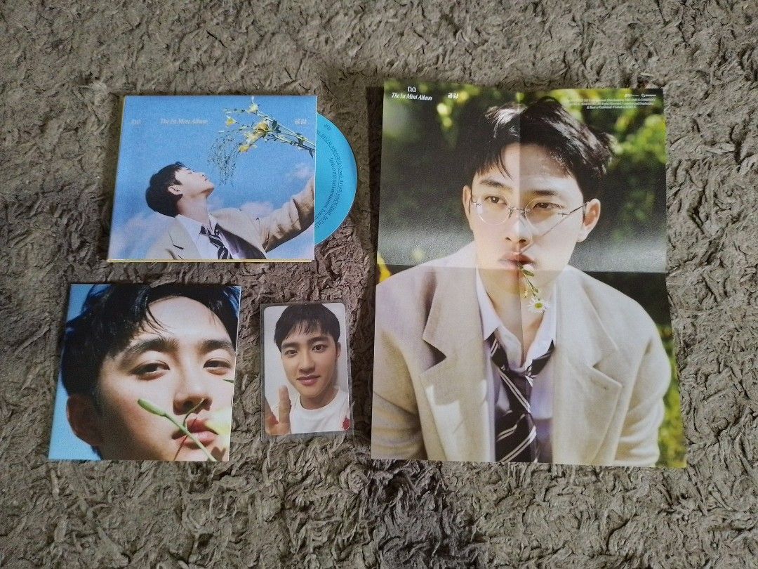 Empathy by Kyungsoo D.O. Unsealed (Sold as Set) with free POB Posters ...