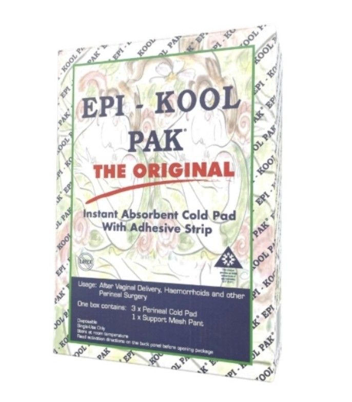 Epi Kool Pak (Pad for postpartum perineal relief), Babies & Kids ...