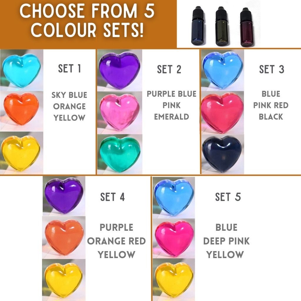 Epoxy Resin Keychain DIY Kit Set, Hobbies & Toys, Stationery & Craft ...