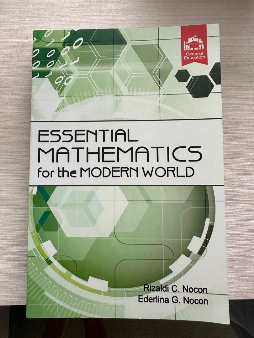 ESSENTIAL MATHEMATICS for the MODERN WORLD by Rizaldi C. Nocon and ...