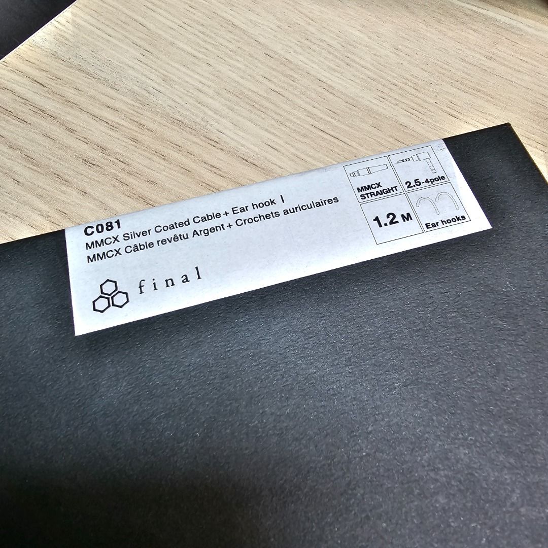 Final LAB II Cable, 音響器材, 耳機 - Carousell