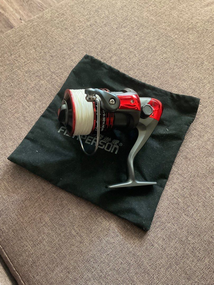 FISHPERSON LONG CASTING SPOOL, Sports Equipment, Fishing on Carousell
