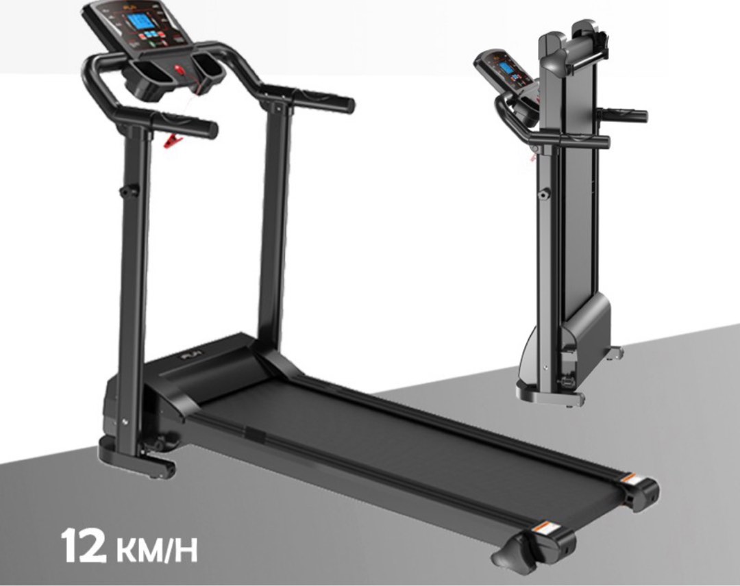 Foldable Motorized Mini Treadmill, Sports Equipment, Exercise & Fitness ...