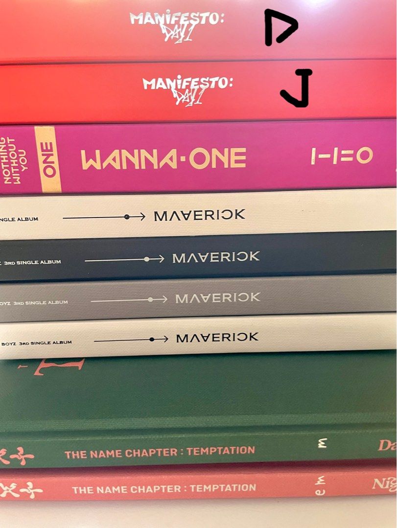 FREE ALBUMS TXT THE BOYZ WANNA ONE ENHYPEN, Hobbies & Toys, Memorabilia ...