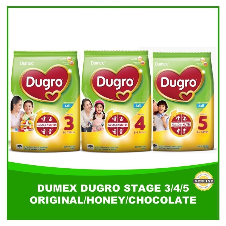 [Free Delivery] Dumex Dugro Baby Milk Powder Stage 3 / 4 / 5 Original ...