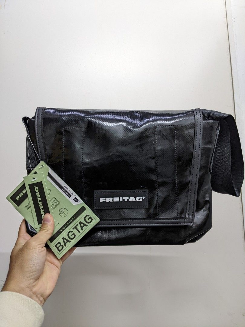 FREITAG F11 LASSIE [ALL BLACK], Men's Fashion, Bags, Sling Bags on ...