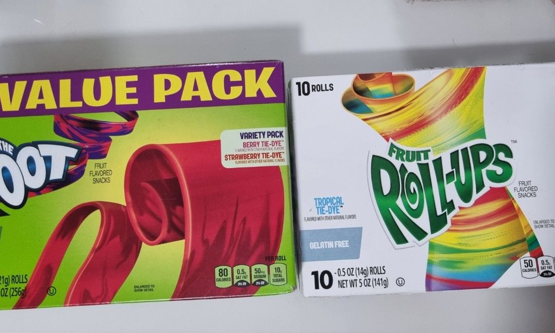 Fruit Roll Ups / Fruit by the Foot, Food & Drinks, Other Food & Drinks ...