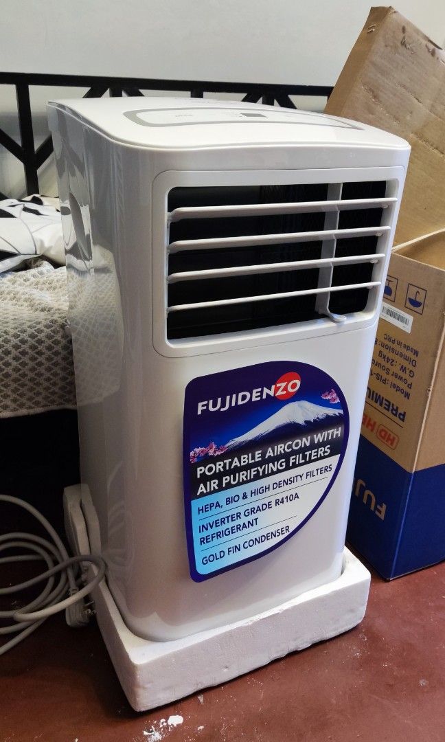 FUJIDENZO portable AirCon 1.0hp, TV & Home Appliances, Air Conditioning ...