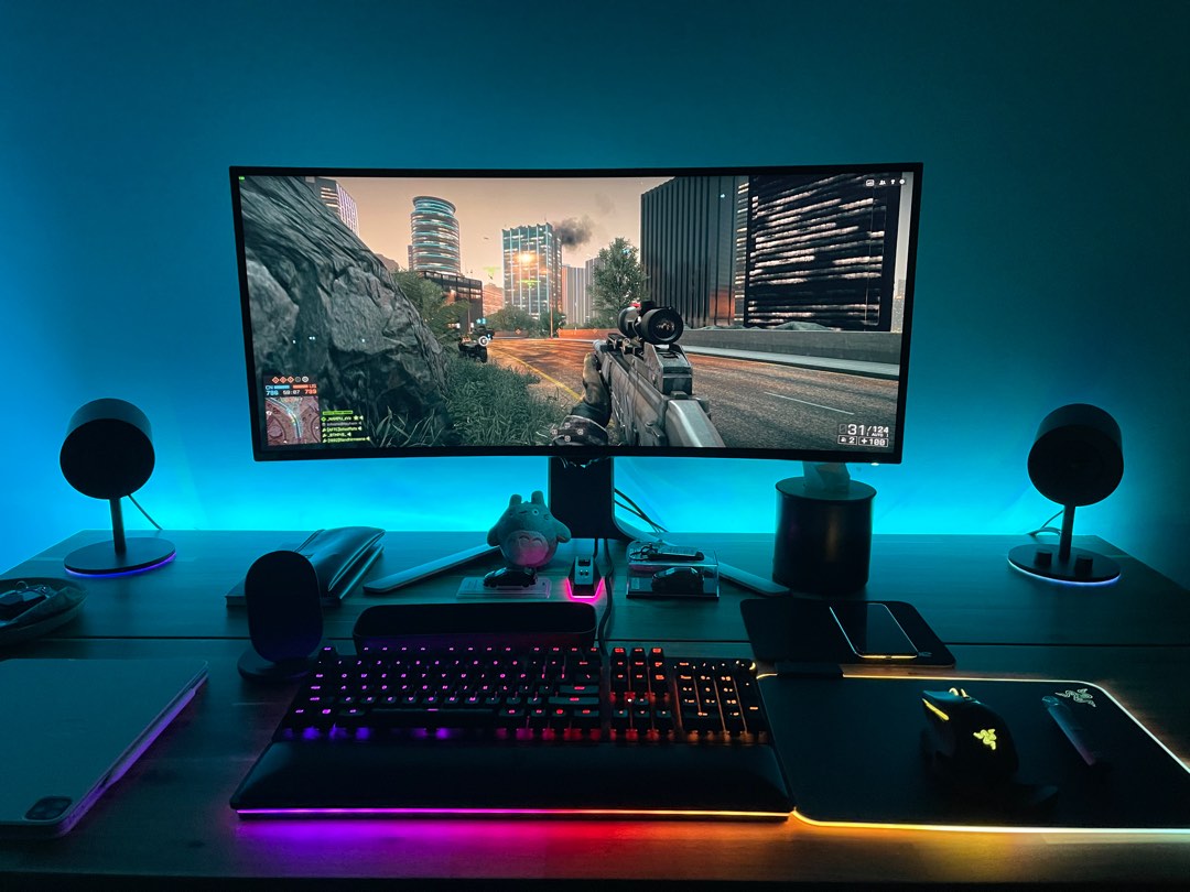 Full Razer + Alienware gaming set up! Alienware Aurora R12 RTX 3070 ...
