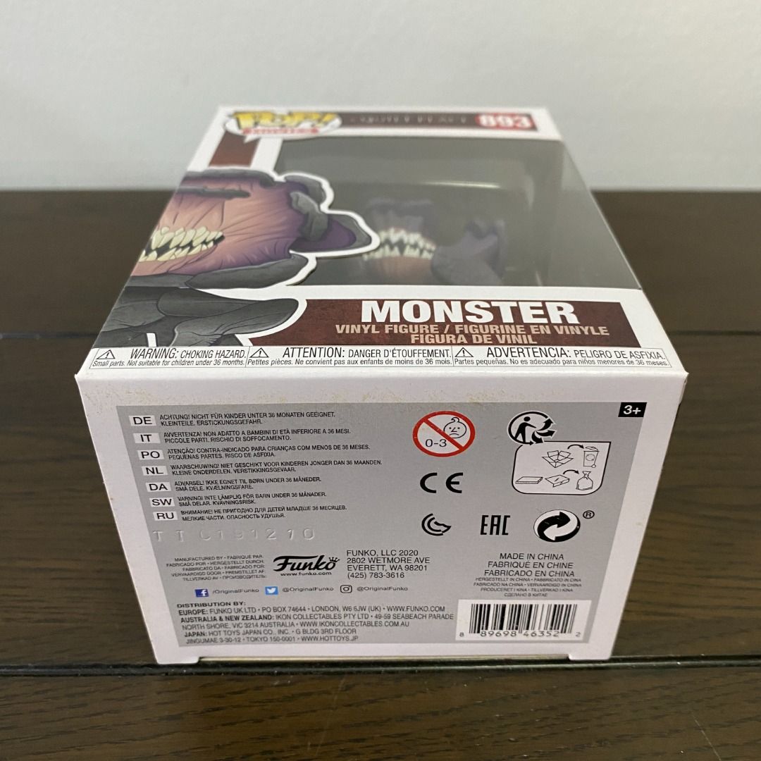 Funko Pop Movies A Quiet Place MONSTER #893 NEW MINT MIB with Pop ...