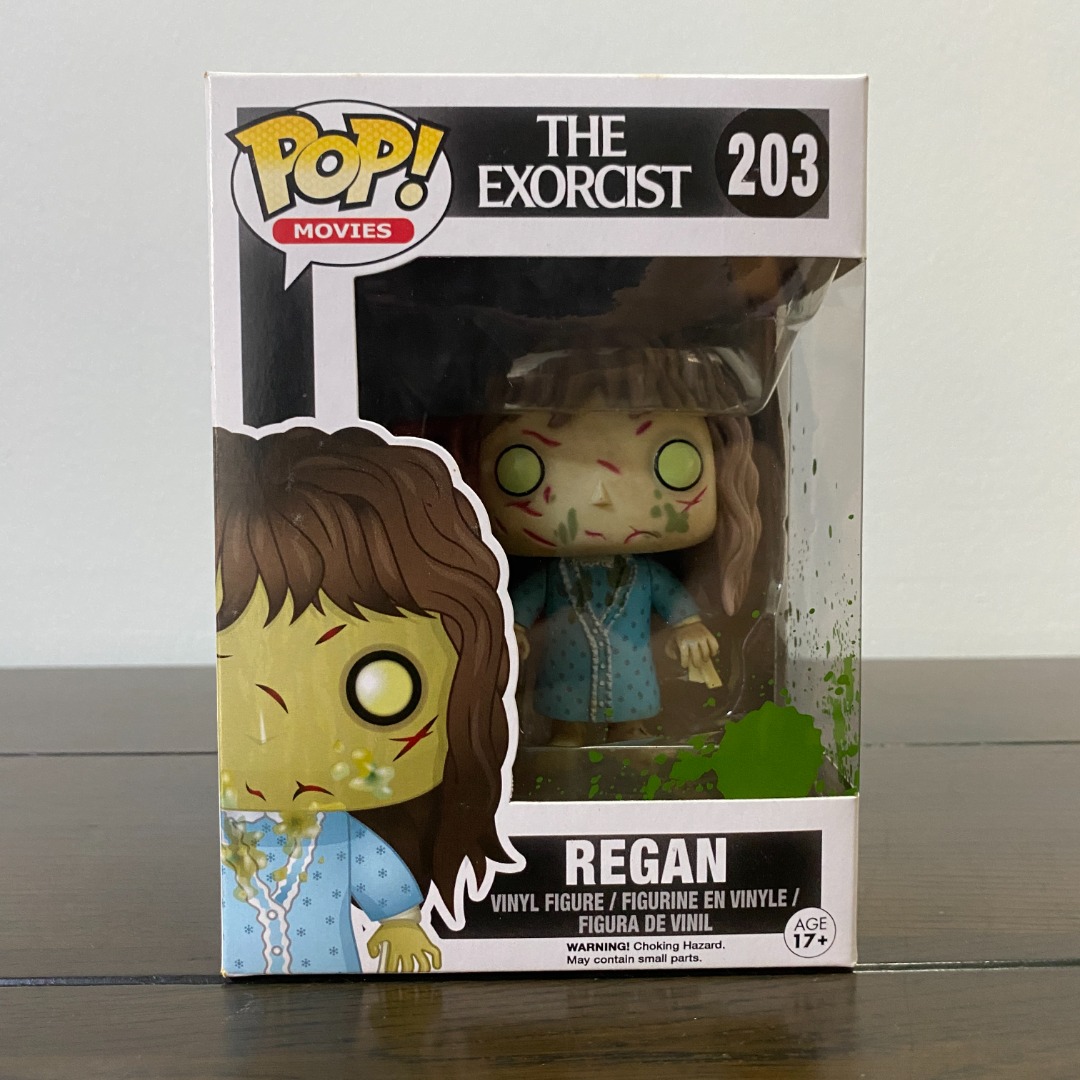 Funko Pop Movies The Exorcist REGAN #203 NEW MINT MIB with Pop ...
