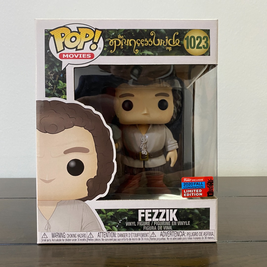 Funko Pop Movies The Princess Bride FEZZIK #1023 Convention Exclusive ...