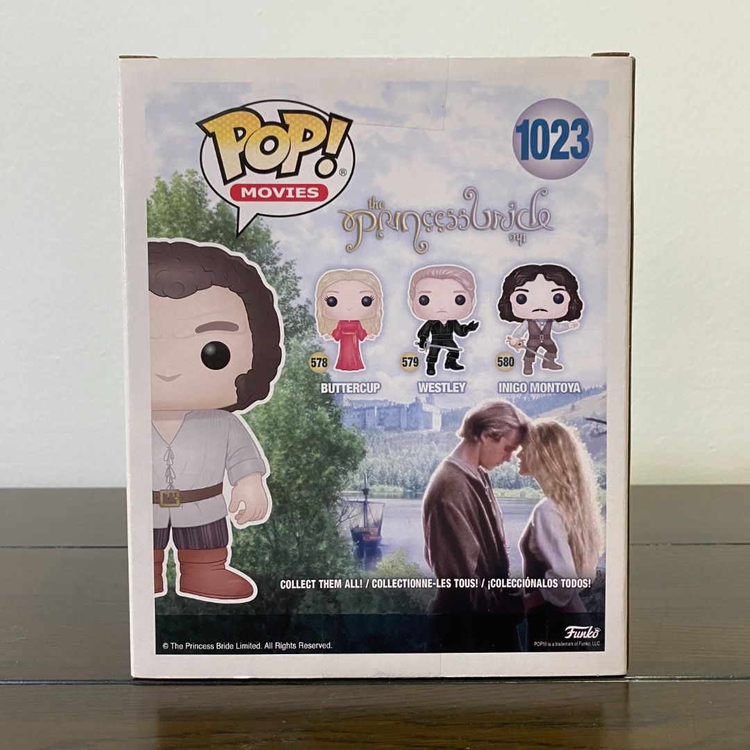Funko Pop Movies The Princess Bride FEZZIK #1023 Convention Exclusive ...