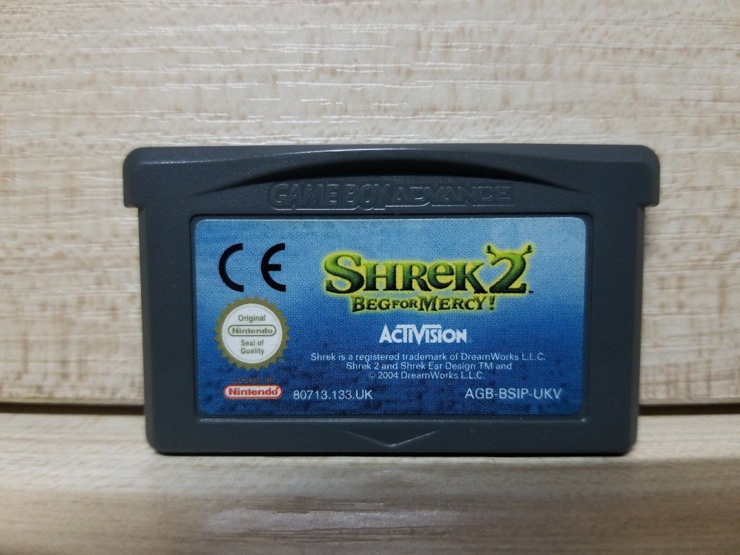 Gameboy shrek 2 beg for mercy, Video Gaming, Video Games, Nintendo on ...