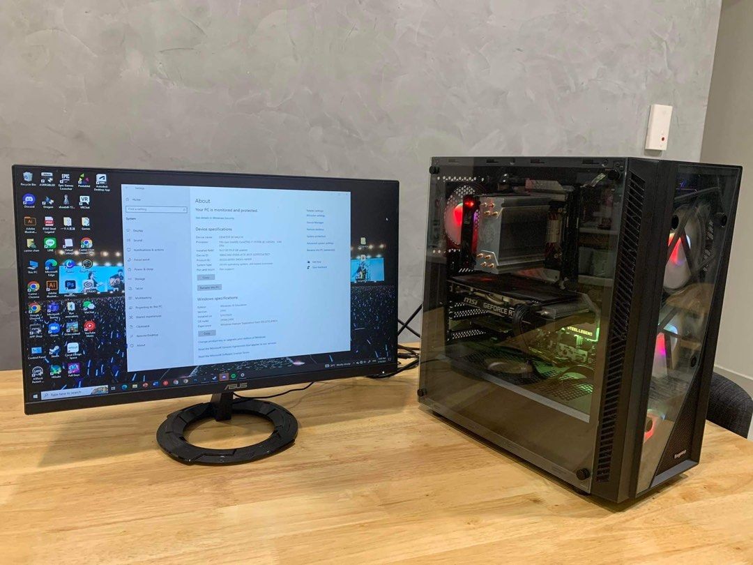 Gaming cpu w/ RTX2060, Computers & Tech, Desktops on Carousell