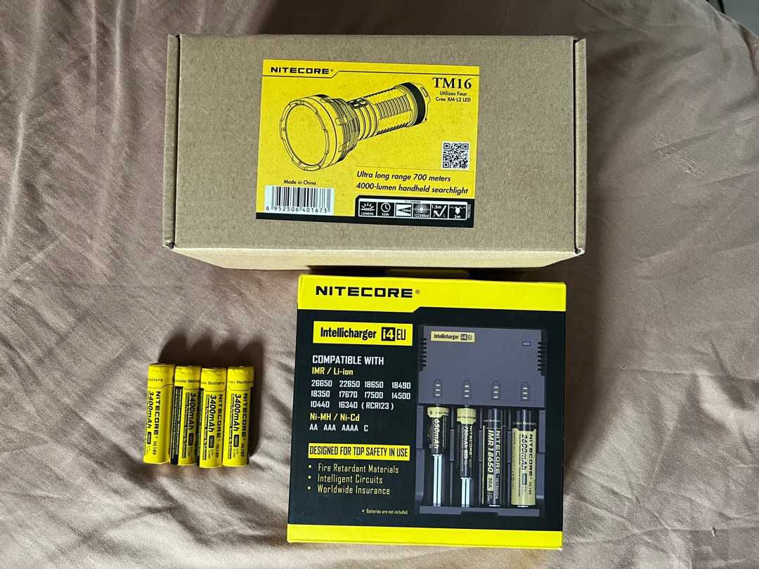 [Garage Sale] Nitecore, Sports Equipment, Hiking & Camping on Carousell