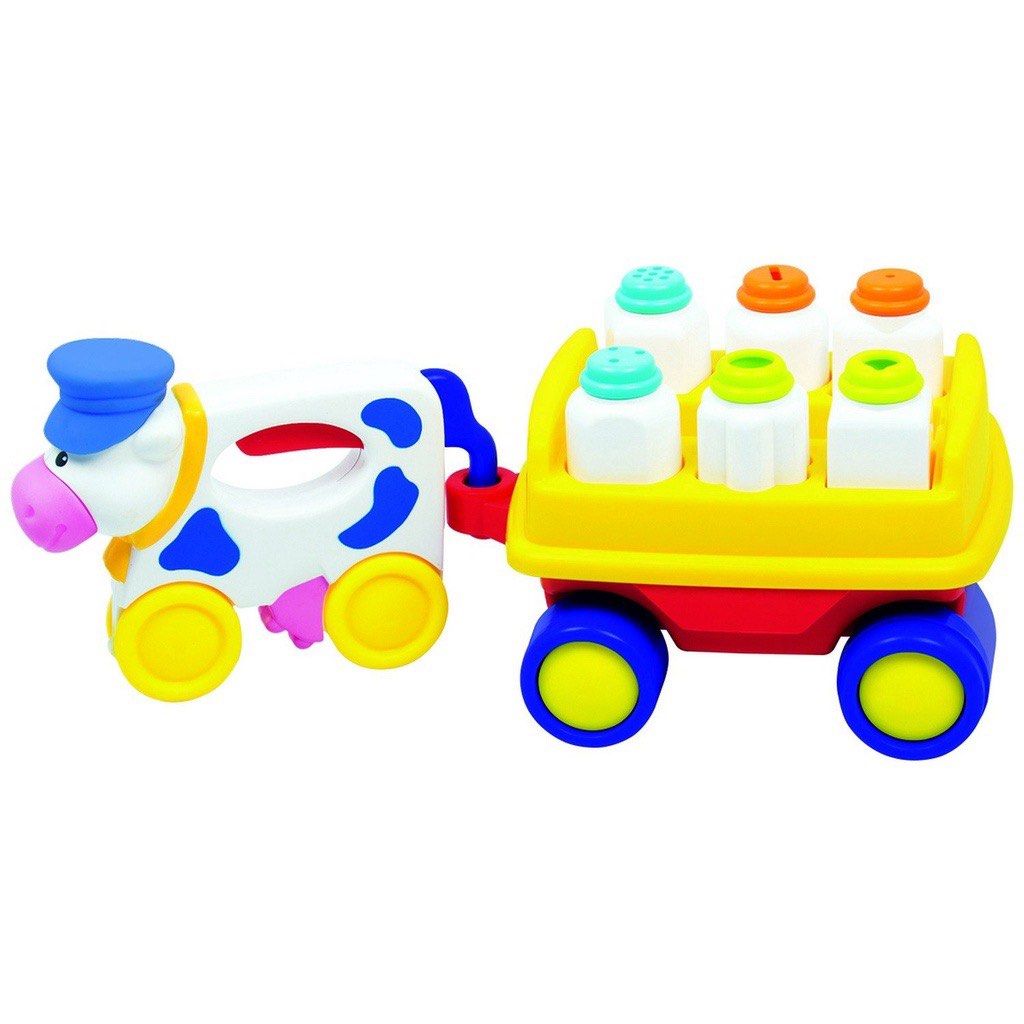 Giggles Funskool Dairy Daisy, Bayi & Anak, Mainan & Baby Walker di ...