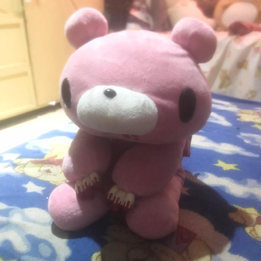 gloomy bear pink bloody [cgp - 138] on Carousell