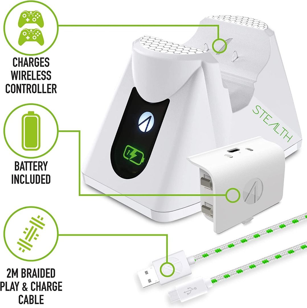 [GMXB1] STEALTH Charging Station With Headset Stand For Xbox Series X|S ...