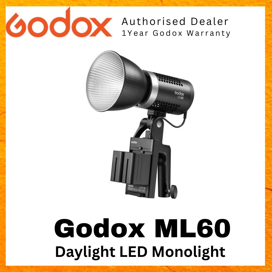 Godox ML60 Daylight LED Monolight, Photography, Photography Accessories ...