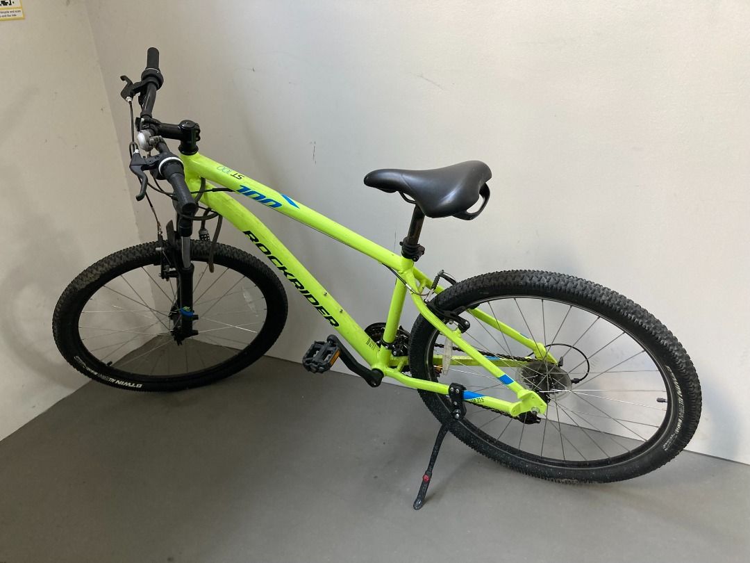 Green Rockrider bicycle (Used), Sports Equipment, Bicycles & Parts, Bicycles on Carousell