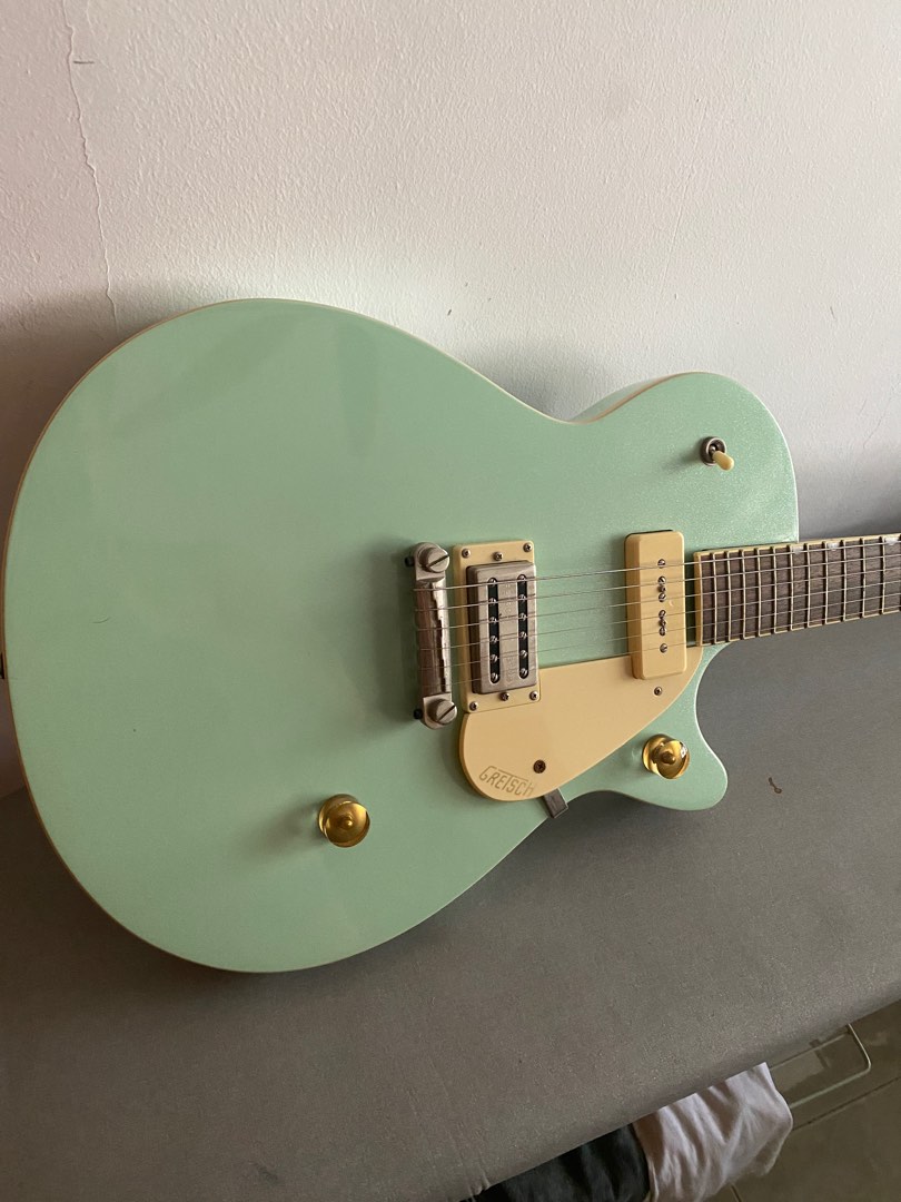 Gretsch G2215-P90 Streamliner Junior Jet Club Electric Guitar, Laurel ...