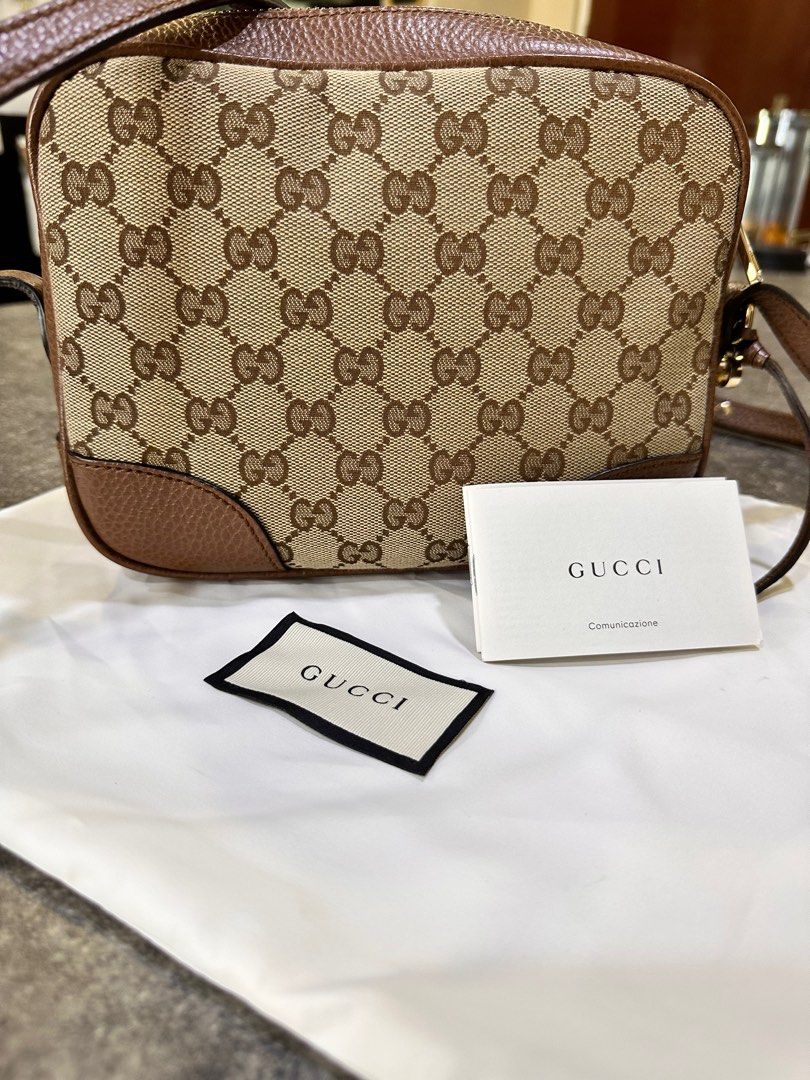 Gucci Crossbody Camera Bag, Luxury, Bags & Wallets on Carousell