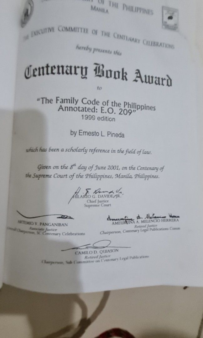He family code of the Philippines annotated, Hobbies & Toys, Books ...