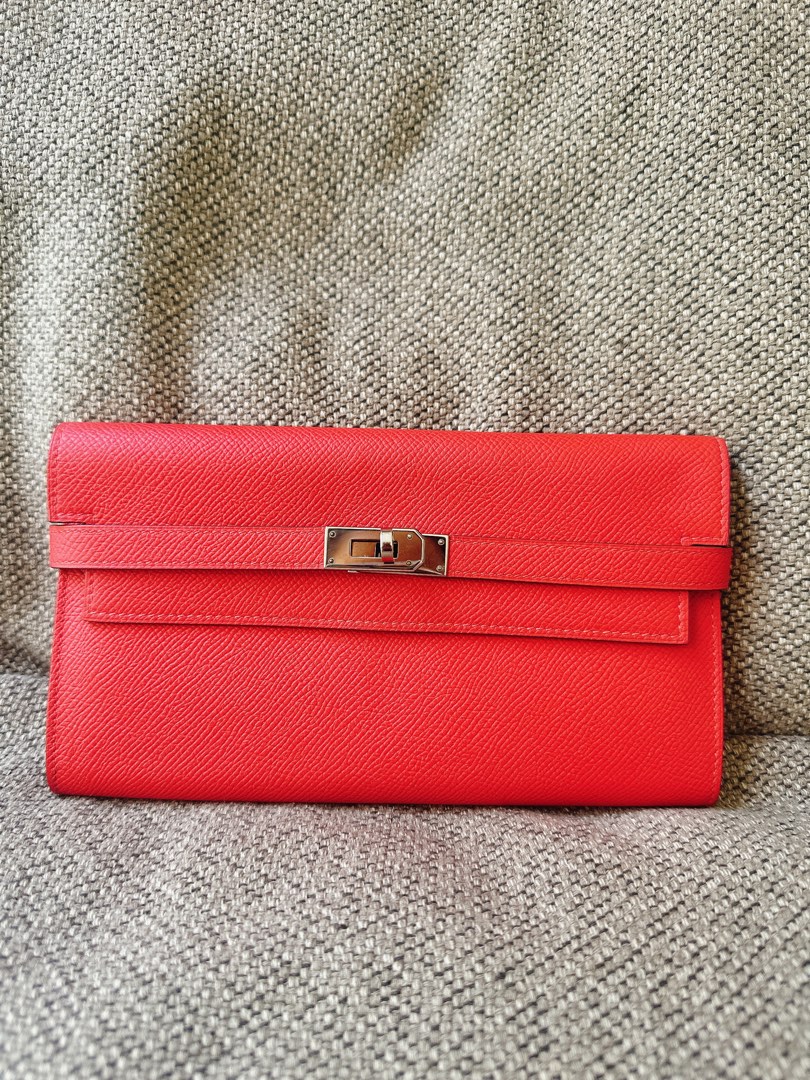 Hermes Kelly Wallet, Women's Fashion, Bags & Wallets, Wallets & Card ...