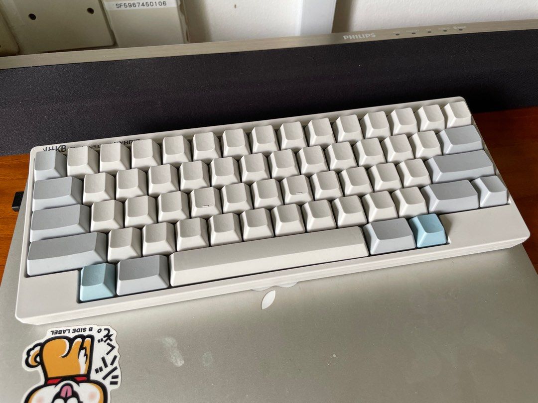HHKB pro hybrid happy hacking keyboard (blanks) wireless not mechanical ...
