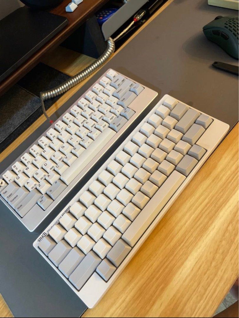 HHKB pro hybrid happy hacking keyboard (blanks) wireless not mechanical ...