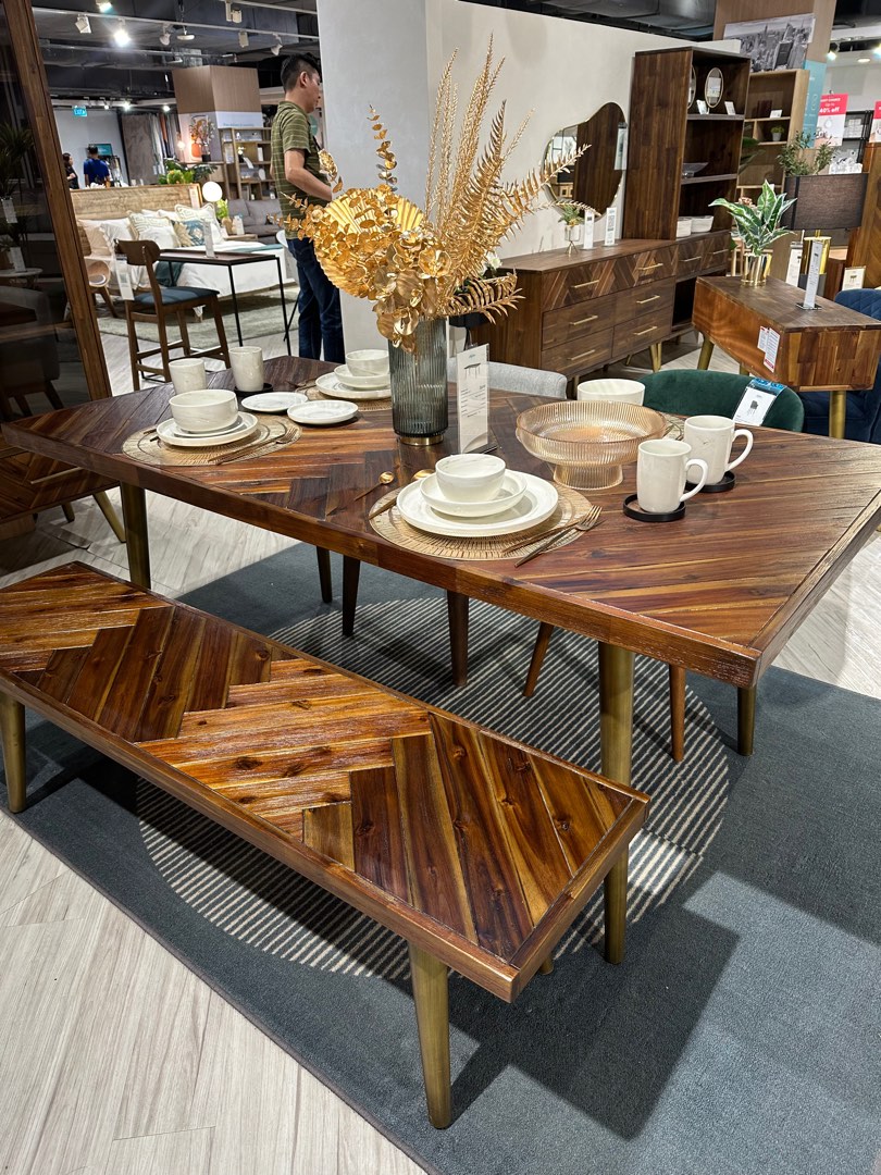 Hip Van Atelier Dining Table. 180cm Length., Furniture & Home Living, Furniture, Tables & Sets ...