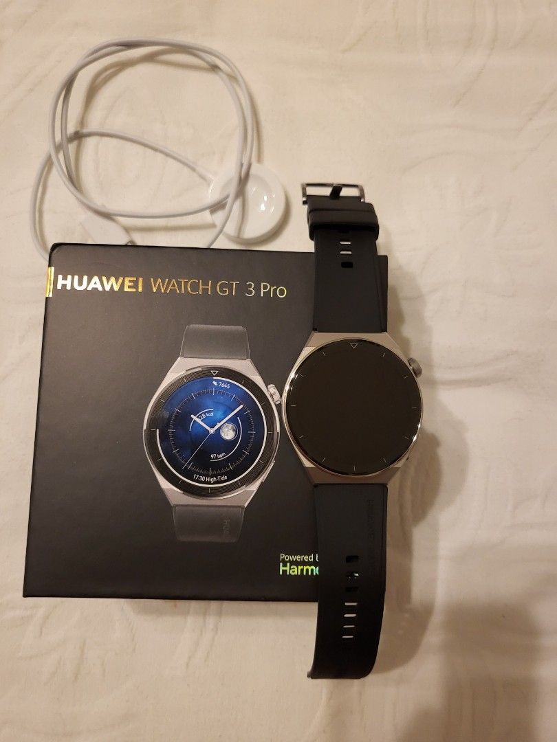 Huawei watch Gt3 Pro titanium, Mobile Phones & Gadgets, Wearables ...