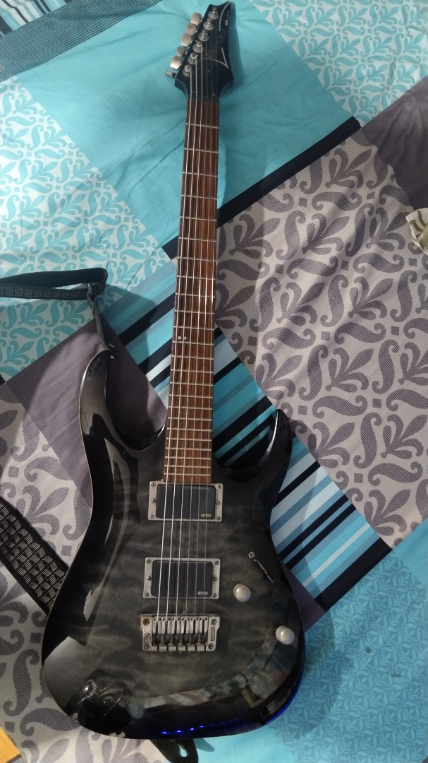 Ibanez RGA72QME with EMG pickups on Carousell