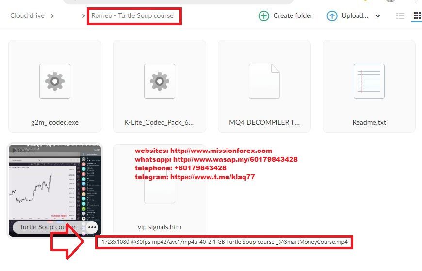 ICT Romeo - Turtle Soup course (Total size: 1.18 GB Contains: 6 files ...