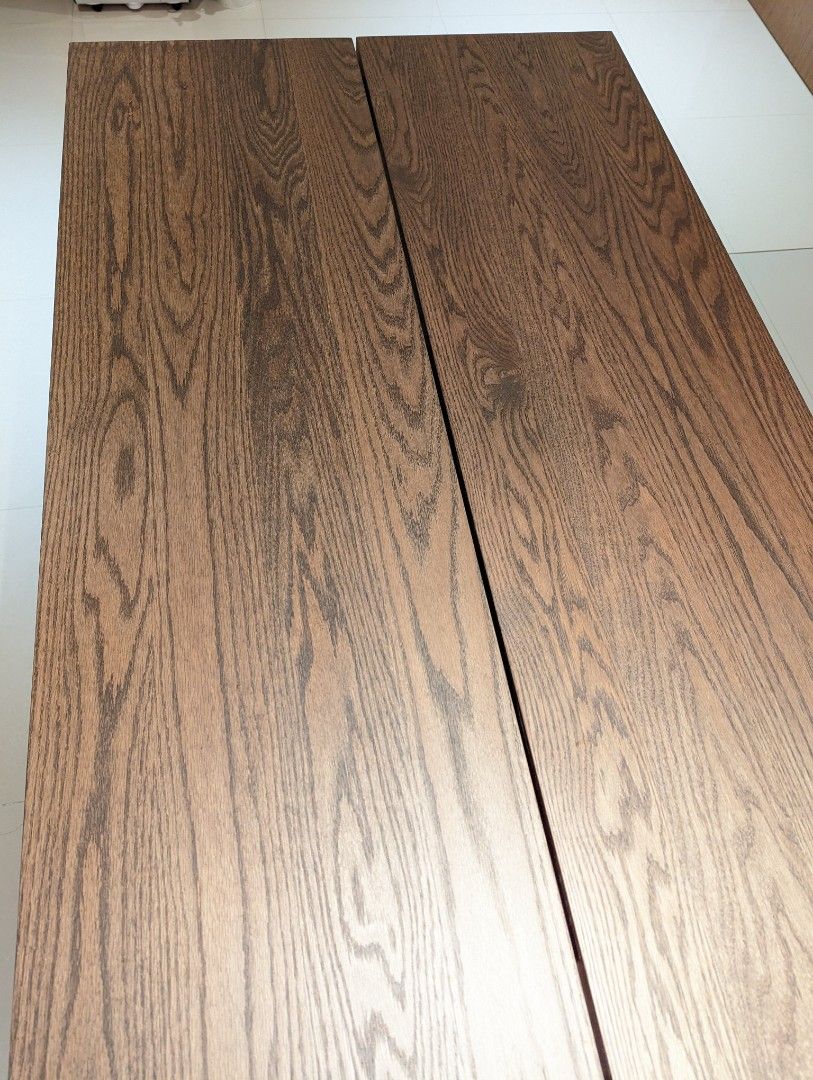 IKEA Morbylanga Solid Wood Oak Dining Table, Furniture & Home Living ...