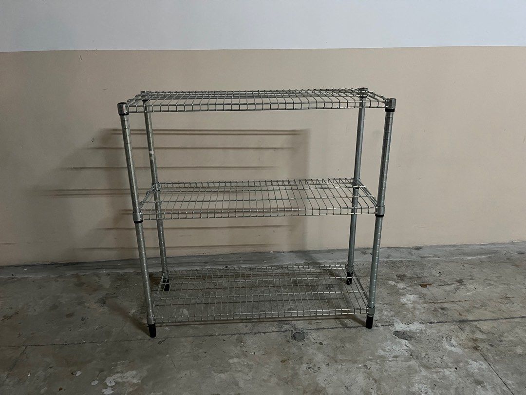 IKEA Omar metal shelves / rack, Furniture & Home Living, Furniture ...