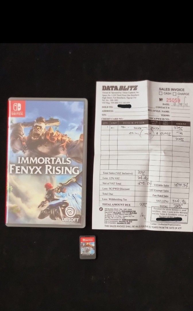Immortals Fenyx Rising, Video Gaming, Video Games, Nintendo on Carousell