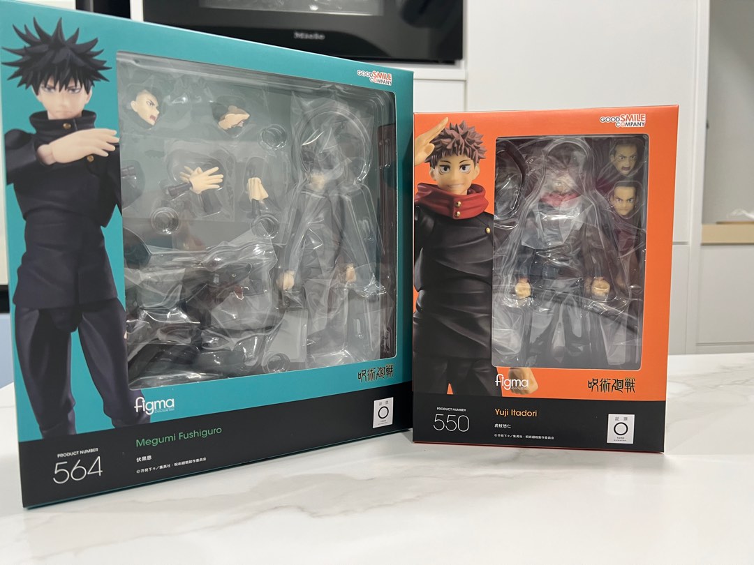 [Instock] Figma 564 550 Megumi Fushiguro Itadori Yuji Jujutsu Kaisen ...