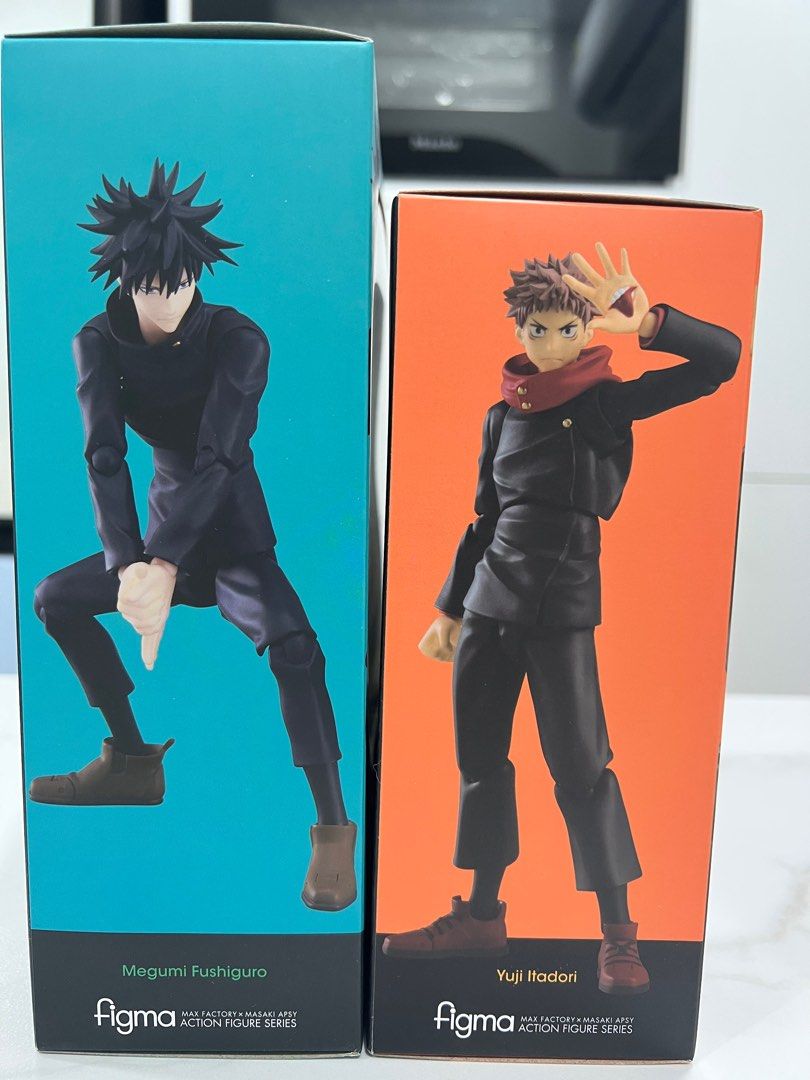 [Instock] Figma 564 550 Megumi Fushiguro Itadori Yuji Jujutsu Kaisen ...