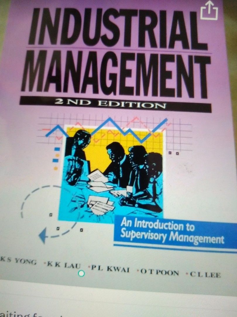 Industrial management- an introduction to supervisory management ...