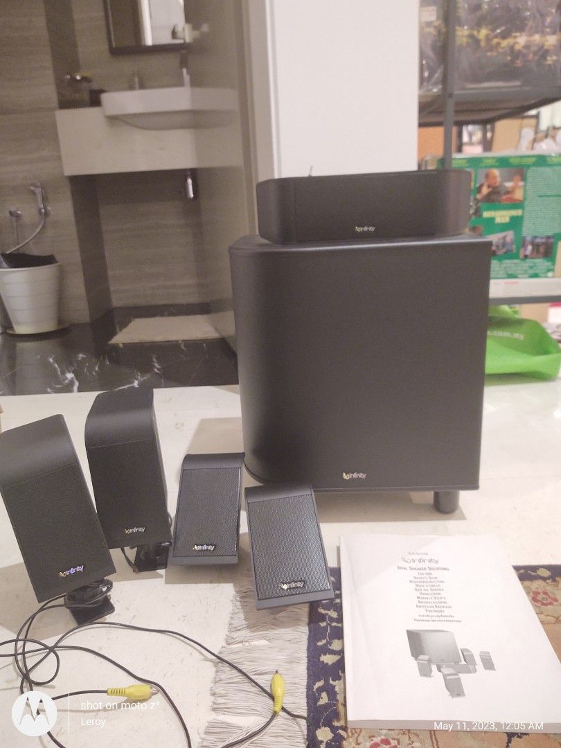 Infinity Speakers surround 5.1, TV & Home Appliances, TV ...