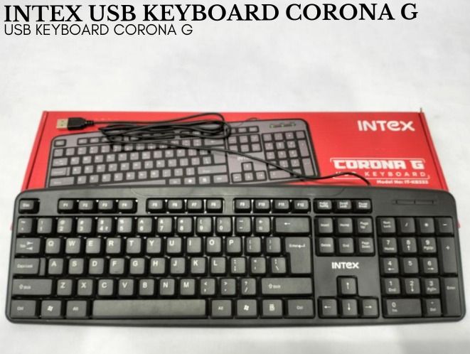 INTEX USB KEYBOARD CORONA G on Carousell