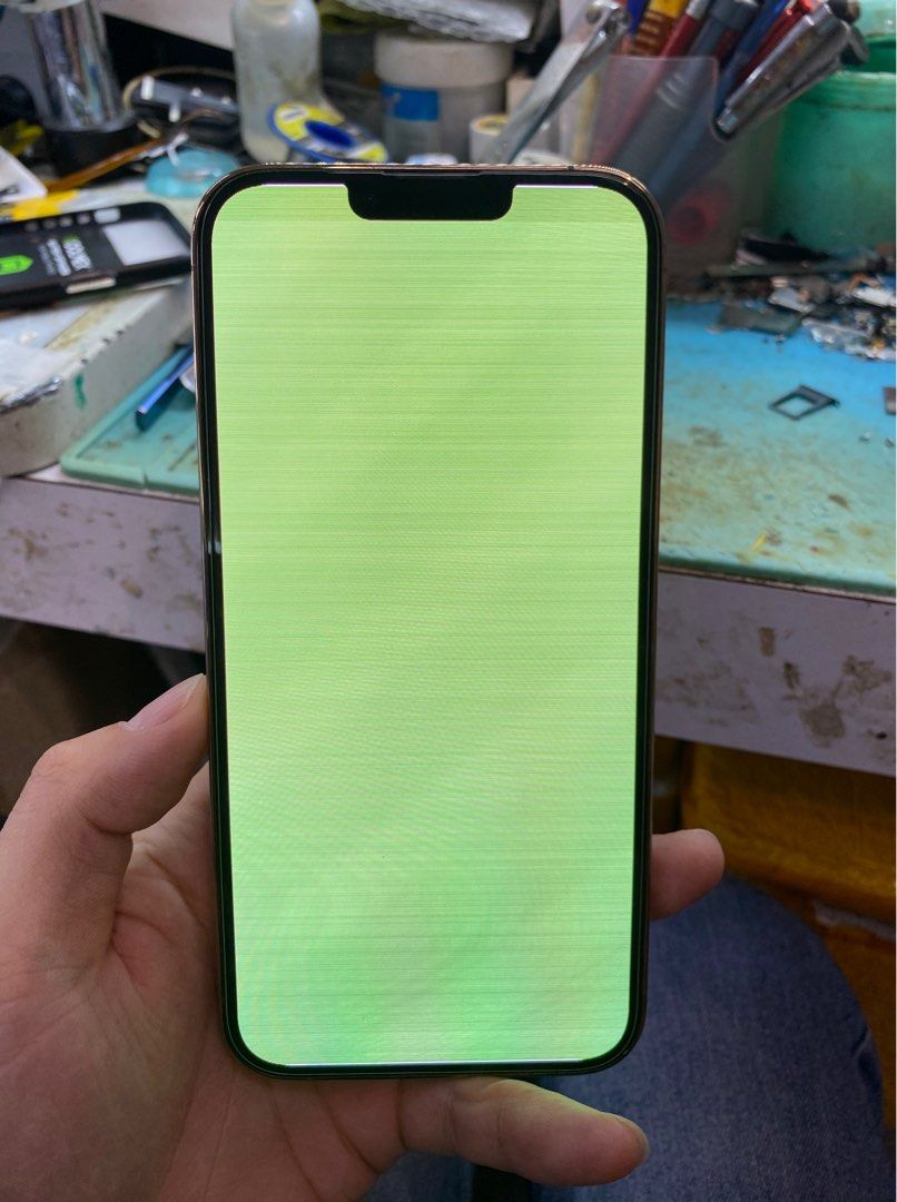 iPhone 13 Pro /iPhone 13 proMax green screen/white screen repair ...