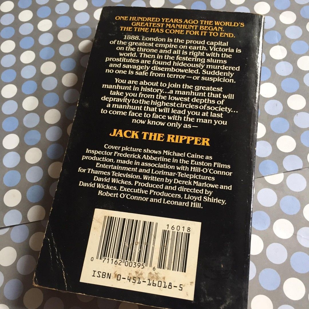 Jack the Ripper by Mark Daniel, Hobbies & Toys, Books & Magazines ...