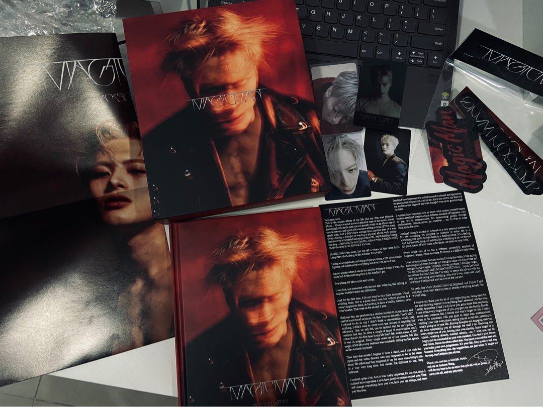 Jackson Wang Magic Man Album, Hobbies & Toys, Collectibles ...