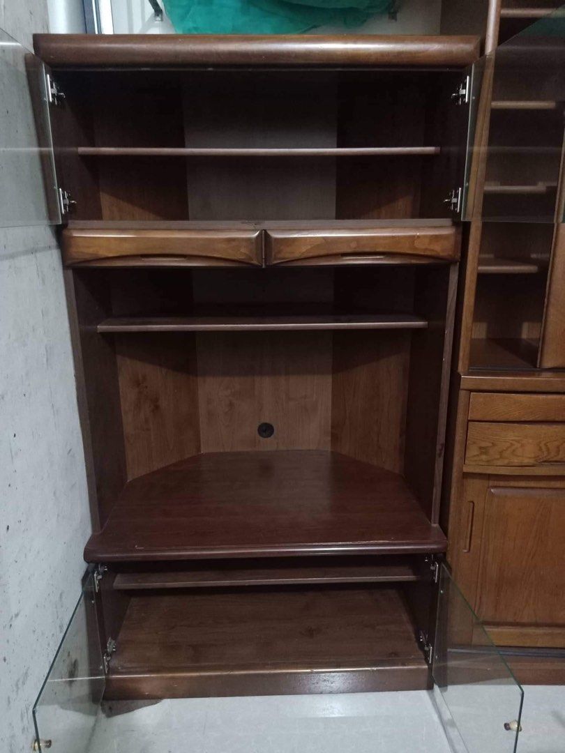 JAPAN SURPLUS DISPLAY CABINET, Furniture & Home Living, Furniture ...