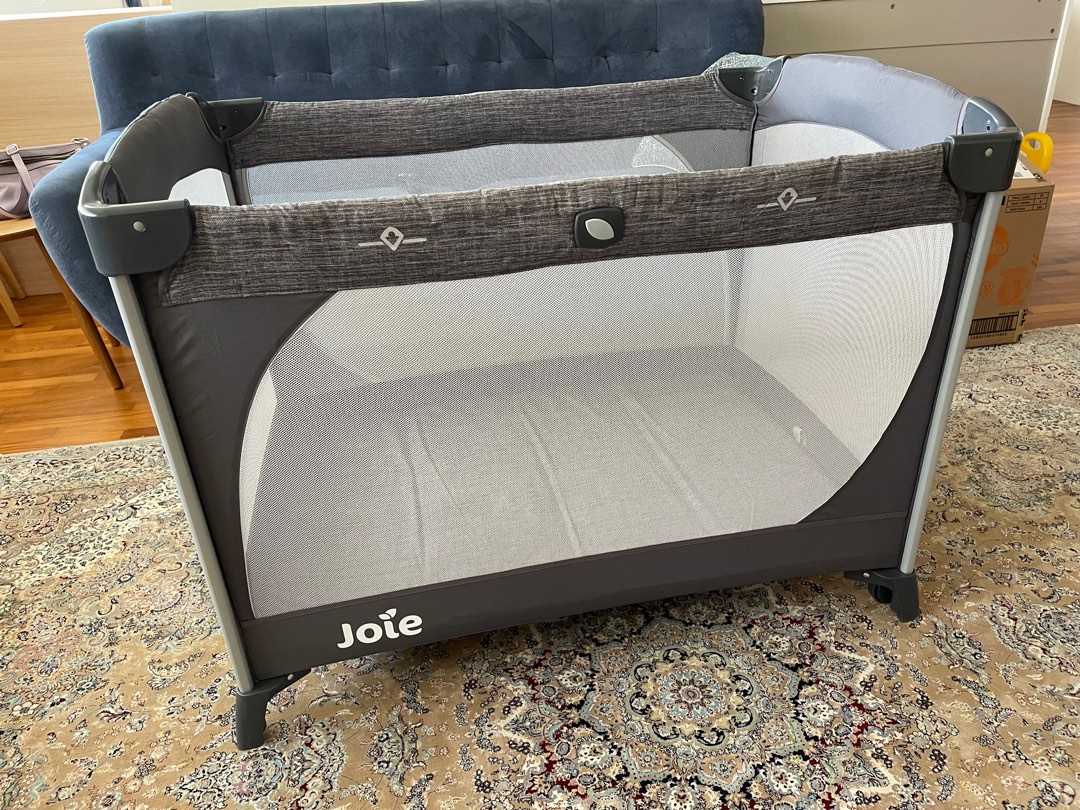 Joie travel cot/playpen, Babies & Kids, Baby Nursery & Kids Furniture ...